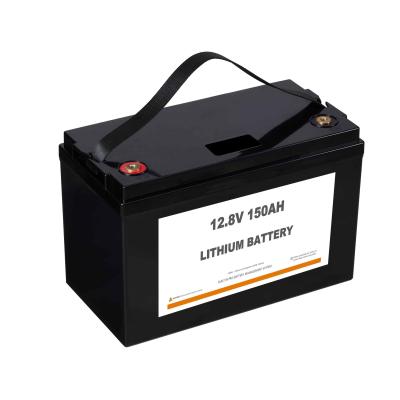 China 12V 150Ah LiFePO4 Deep Cycle Solar Battery 100A BMS 1920Wh 14kg for sale