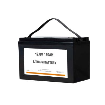 China Outdoor Lifepo4 12.8V 150Ah Lithium Ion Solar Battery Bank 1920Wh for sale