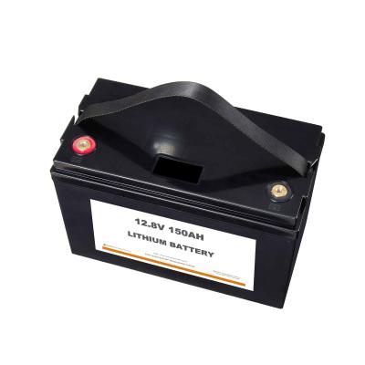 China 150Ah Deep Cycle Solar Battery For Solar System High Capacity Lifepo4 12.8V for sale