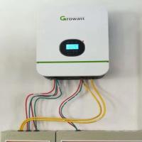China 48VDC 5000W Off Grid Solar Inverter Growatt SPF-5000TL-HVM-P Pure Sine Wave for sale