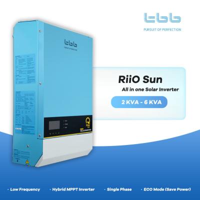 China TBB Off Grid Solar Inverter RiiO Sun 3KVA MPPT 91% Efficiency All in One for sale