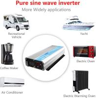 China DC24V Pure Sine Wave Hybrid Solar Inverter 3000W 6000W Peak Remote Control for sale