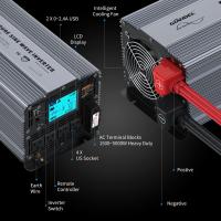 China 5000 Watt Pure Sine Wave Hybrid Solar Inverter 12V DC to 120V AC Aluminum Housing for sale