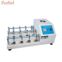 China Leather Flexing Tester 6 Group Test Jig Reciprocating Bending Machine for Leather Material Flex Resistance Test for sale