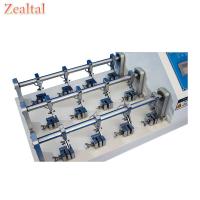 China Leather Flexing Tester 12 Group Test Head Reciprocating Flexing Device for PU Leather Crack Resistance Detection for sale