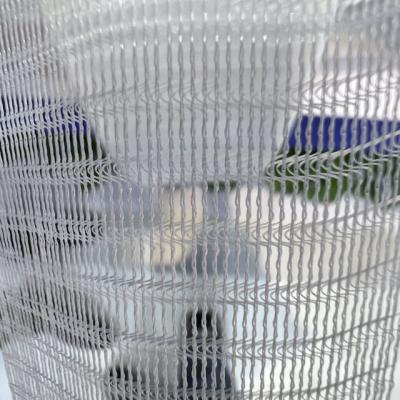 China JJD Solid Polyester Mesh Fabric 50mm Width 20-25g Weight for FRP Tube Air Bubble Removal for sale