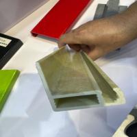 China Custom FRP Pultrusion Profile Vinyl Resin Anti-Corrosion High Strength 60x40x5mm for sale