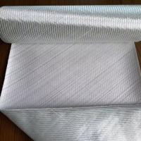 China Fiberglass +45/-45° Biaxial Fabric with Polyester Tissue for Resin Wet Out Reinforcement for sale