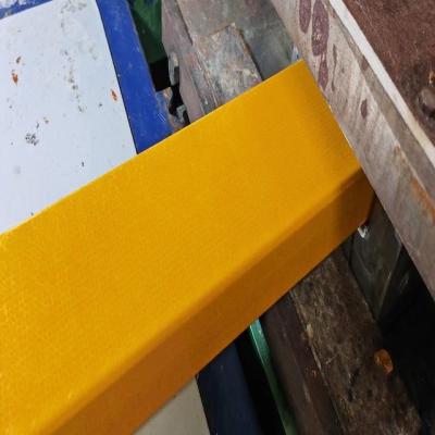 China Customized FRP Channel Pultruded Fiberglass Profile All Weather Resistant Durable 100mm Width for sale