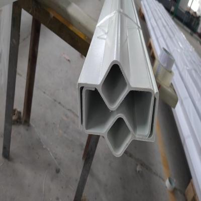 China Custom FRP Pultruded Profile Anti-Aging Vinyl Resin Polyester Veil 1200mm for sale