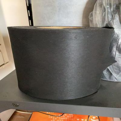 China 40g/m² Black Polyester Felt for FRP Pultrusion - 3300mm Width with High Tensile Strength for sale