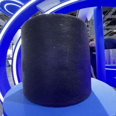 China EMKP340B Fiberglass Combo Mat with Black Thread & Polyester Veil - 330-480 g/m² Weight, 150-3200 mm Width for sale