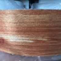 China 40gsm Red Wood Grain Polyester Surface Tissue for FRP Fiberglass Reinforcement 3300mm Width for sale