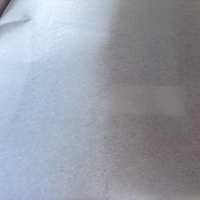China We supply full series E-glass fiberglass combo mat chopped strands with polyester veil: base chopped mat weight 200/300/400/500gsm, matched 40gsm standard polyester veil. for sale