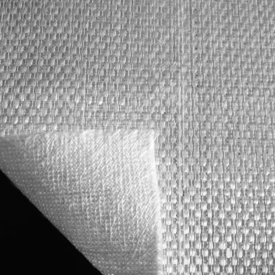 China E-Glass Fiberglass Woven Roving with Chopped Strand Layer - 330-480 g/m² Weight, 150-3200 mm Width Options for sale