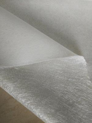 China White Surfacing Polyester Veil and Chopped Strand Mat for Pultrusion Profiles 270g/m² 45g/m² Width 150-3200mm for sale