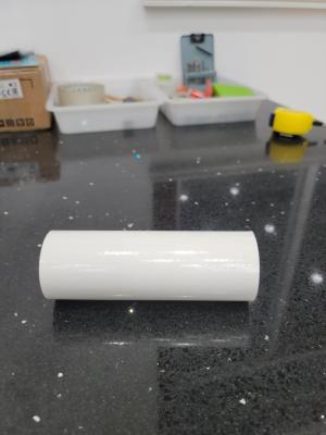 China 10x4mm Antiwear Thin Wall Fiberglass Tube - 0.19-0.59 kg/m Weight Range with Weather Resistance for sale