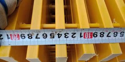 China 65mm FRP Panel Grating - 25mm×1m & 30mm×2m Sizes - High Strength Fiberglass Reinforced Plastic for sale