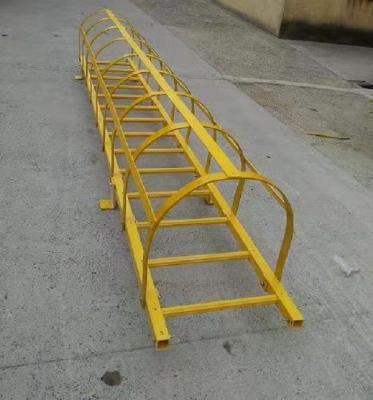 China FRP Safety Cage Ladder - High Strength Fiberglass Construction, Corrosion Resistant, Lightweight Design for Industrial Use for sale