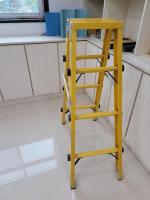 China 8ft FRP Fiberglass Twin Step Ladder - Anti-Rust Construction with Electrical Insulation for Industrial Use for sale