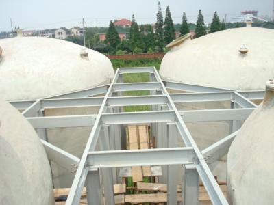 China OEM FRP Fiberglass Platform for Storage Tanks - ISO 9000 Certified Corrosion Resistant Structure for sale
