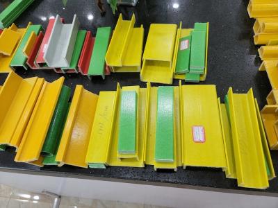 China High Tensile FRP Pultruded Profiles 50-300mm Sizes for Construction - SGS Certified Composite Beams & Tubes for sale