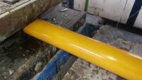 China Anti-UV 2-Inch Fiberglass Round Tube 30x25mm | 0.40 kg/m Weight | High Strength FRP Pultrusion for sale