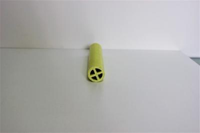 China 15mm 4-Hole Round Pultruded Fiberglass Tube for Agriculture - 16-37mm Sizes, 0.19-0.59kg/m Weight for sale