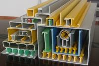 China Pultrusion FRP Structural Sections with Smooth Surface, High Tensile Strength and Weather Resistance for Industrial Applications for sale