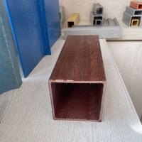 China 76mm Anti-UV Reinforced FRP Square Tube with 3.15 kg/m Weight and High Tensile Strength for Industrial Applications for sale