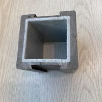 China Lightweight Pultruded FRP Square Tube Profiles 25x3.2mm to 76x6.3mm with Anti-Slip Surface for Public Facilities for sale