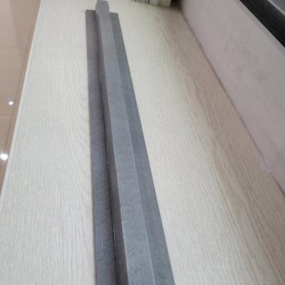 China Custom Concave Convex FRP Pultruded Profiles 5cm to 30cm Grey Sections for Industrial Applications for sale