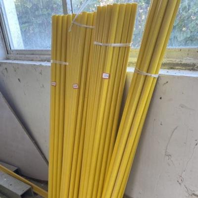 China IEC60855 IEC61235 Orange FRP Round Tube 16-37mm For Drainage Industries | 0.19-0.59 kg/m for sale