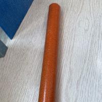 China Brown 37mm FRP Round Tube - 0.59 kg/m Pultruded Fiberglass Reinforced Plastic for Industrial Applications for sale