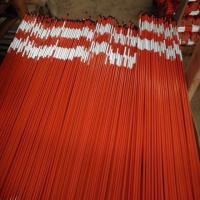 China Pultruded Fiberglass Rod 6-28mm Diameter for Infrastructure Warning Stakes and Safety Signs for sale