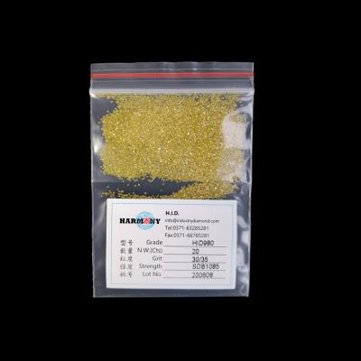 China Grade HID 980 Mesh Size 30/35 Saw Grit Synthetic Diamond Powder for sale