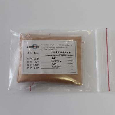 China 270/325 Mesh Powder Cubic Boron Nitride Grade CBN A40 For Metal Bond for sale