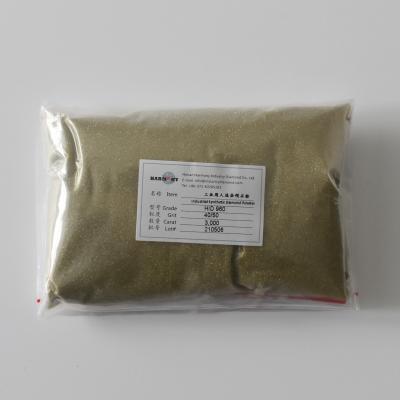 China Grade HID 960 Mesh Size 40/50 Saw Grit Synthetic Diamond Powder for sale