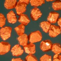 China 20-30um HID Cu Resin Bond Micron Diamond Powder With Copper Coated for sale