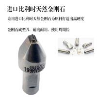 China Single Point Natural Diamond Wheel Dresser 0.2CT Diamond Grade 114RV for sale