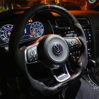 China VW Series Carbon Fiber Steering Wheel - Lightweight Design with 1-Year Warranty for Universal Vehicle Compatibility for sale