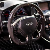 China Kaimiao SW001 Carbon Fiber Steering Wheel - Sport Design, Universal Fit, 350-380mm Size, 1.2kg Weight for sale