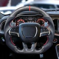 China Kaimiao SW001 Customized Design Steering Wheel - Premium Leather with Smooth Grip Pattern in Black/Colorful Options for sale