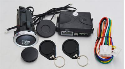 China Car RFID Immobilizer Key System with Push Button Start - Model 1000PSR for Auto/Manual Transmission Vehicles for sale