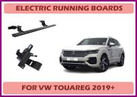 China VW Touareg Electric Running Board 300kg Capacity 12V Retractable Step with Wiring for sale