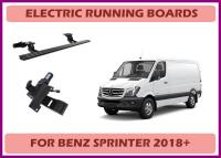 China Benz Sprinter Electric Power Running Boards 12V 45W Touch-Sensitive Retractable Side Steps for sale