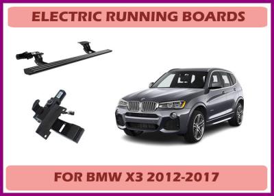 China BMW X3 Aluminum Electric Side Steps 12V 45W DC Retractable Running Boards for sale
