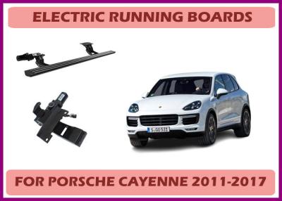 China Porsche Cayenne Power Retractable Running Boards with Touch-Sensitive Control - 300 lb Capacity Aluminum Construction for sale