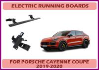 China Porsche Cayenne Coupe Electric Side Steps Retractable Power Running Board for sale