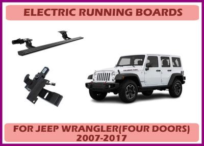 China Jeep Wrangler Electric Side Steps Retractable Power Running Board with Shockproof for sale